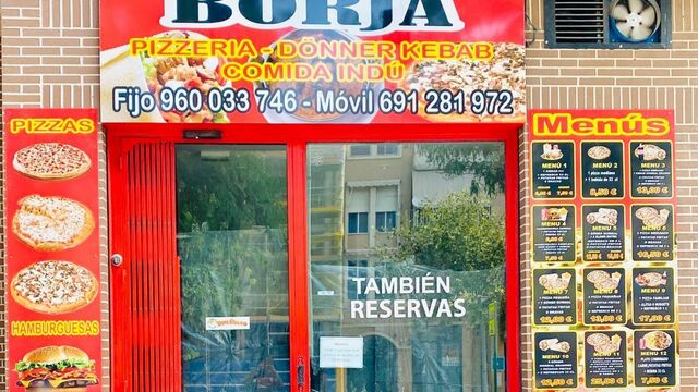 Borja Pizzeria Kebab - La Eliana | Bar cerca de mí