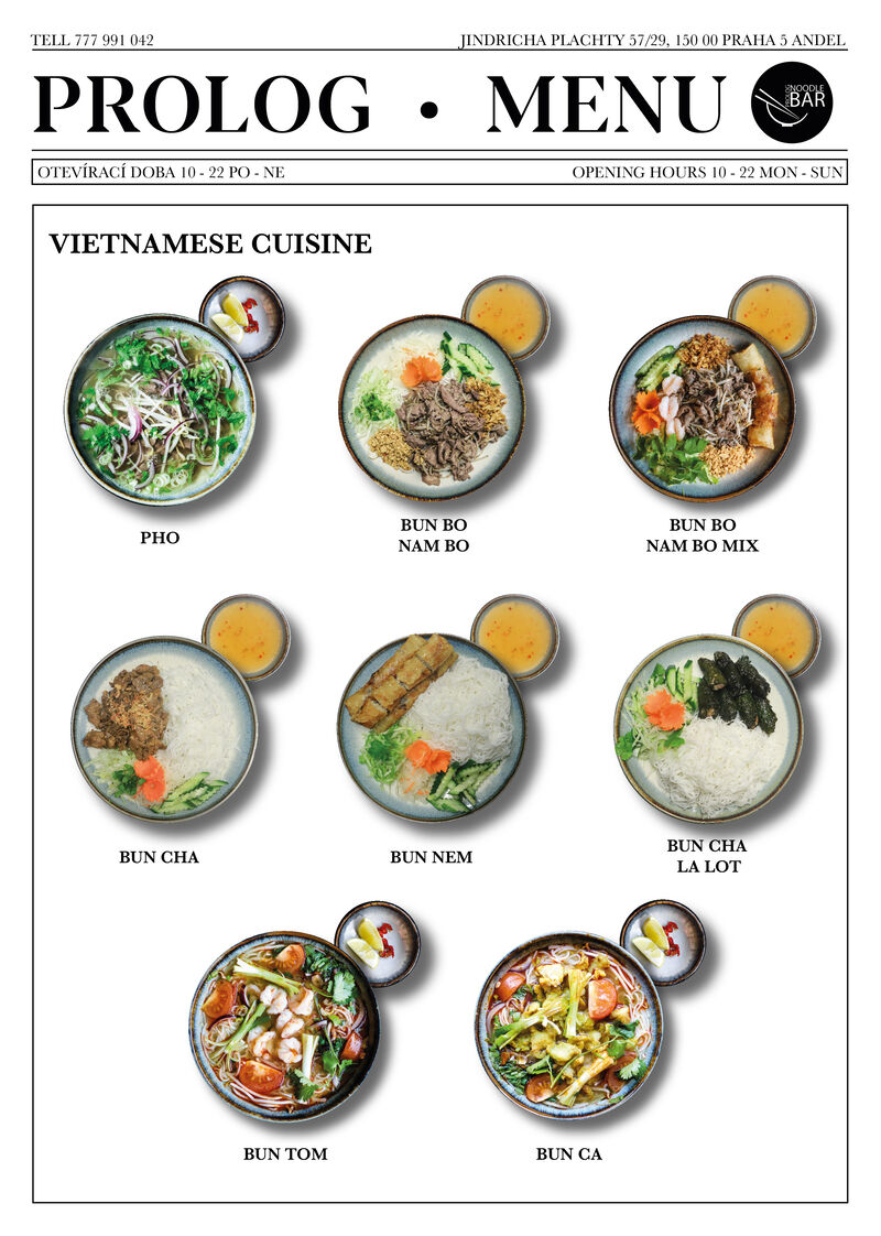 PROLOG NOODLE BAR - Praha | Vietnamese cuisine near me | Book now