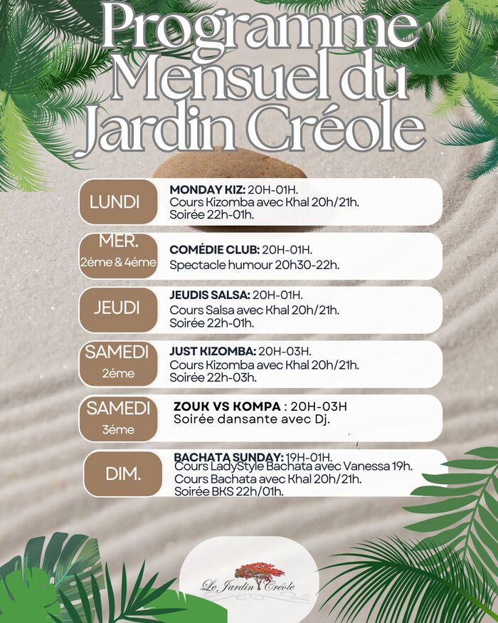 Le Jardin Creole - Aucamville | Creole cuisine near me | Book now