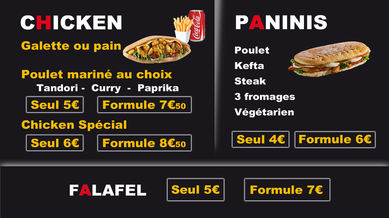 CHICKEN CHIKA - cherbourg | Restaurant near me | Book now