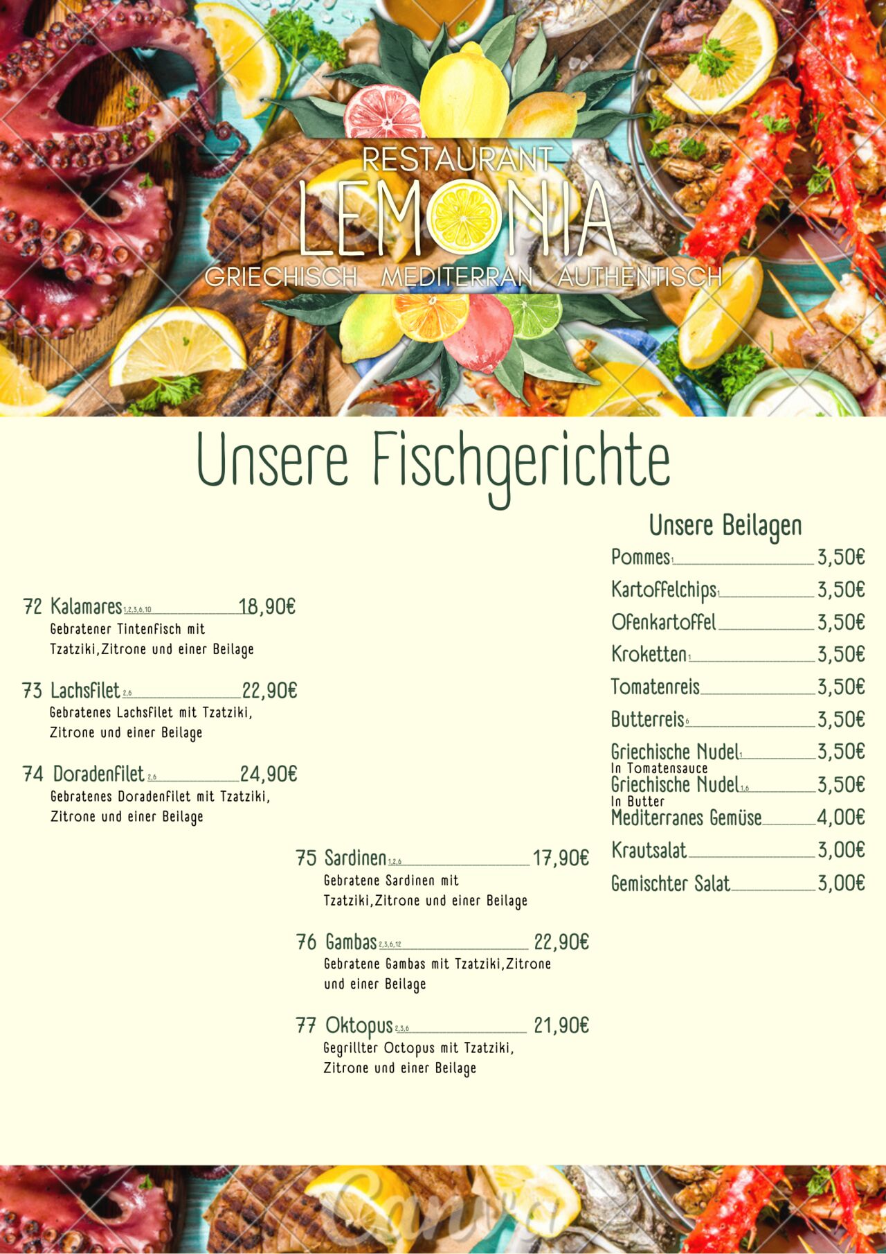 Restaurant Lemonia - Ottersberg | Griechische Küche in meiner Nähe ...