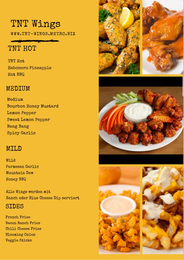 TNT Wings - Foodtruck Weiterstadt | American cuisine near me