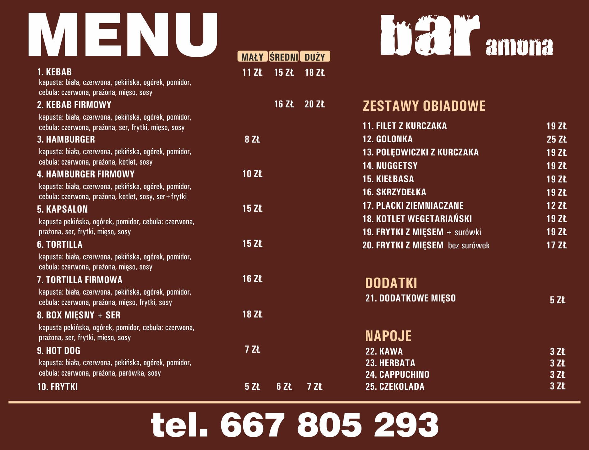 Bar Amona - Kuźnica | Polish cuisine near me