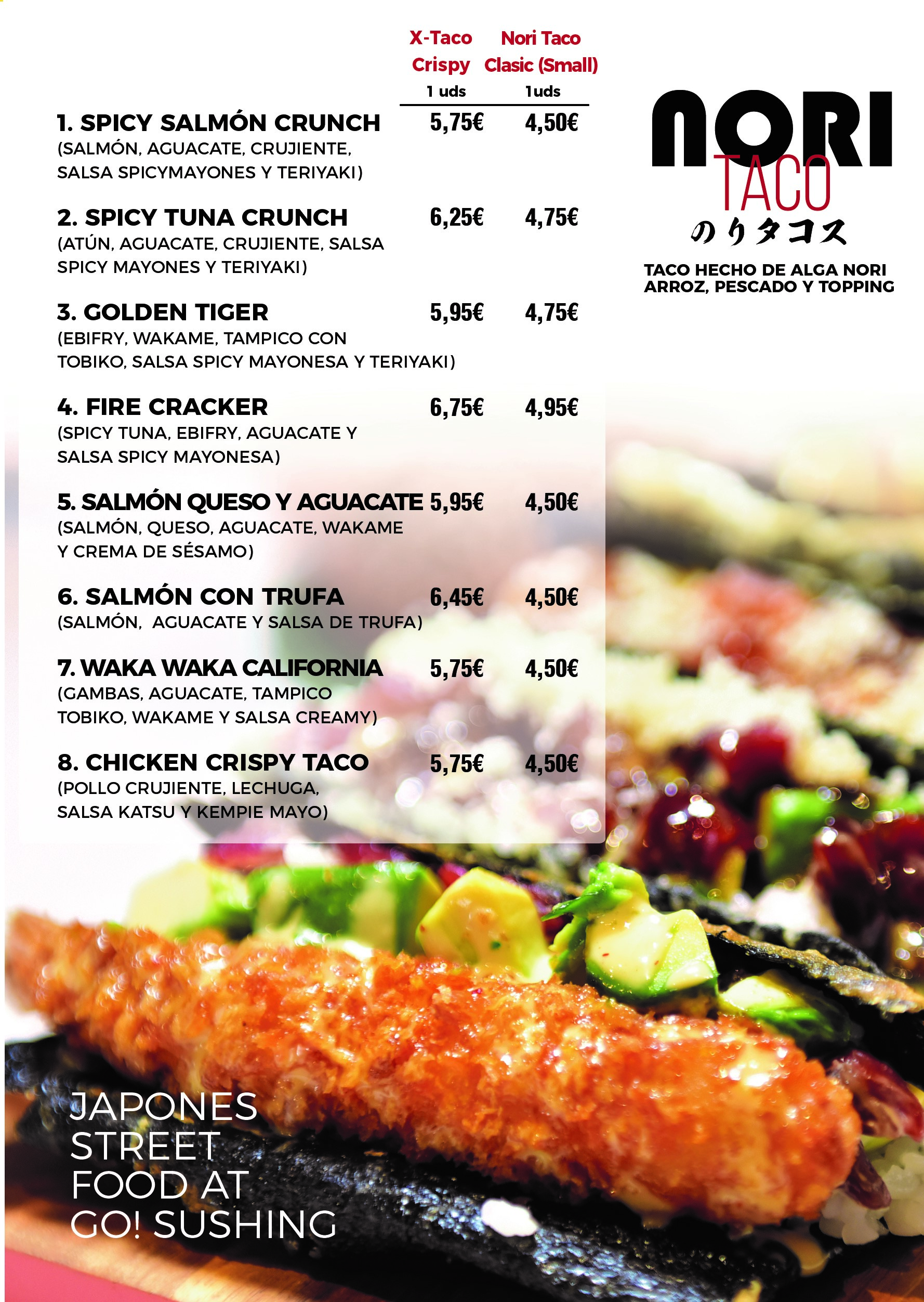 Nori Taco - Madrid | Restaurante cerca de mí